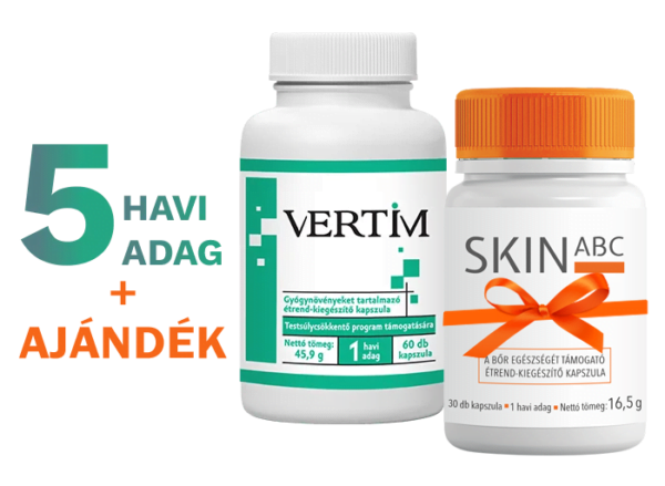 VERTIM - Kapszula Vásárlás akár több havi kiszerelésbe is
